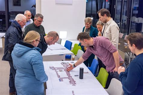 Puntjes Op De I Tijdens Inloopavond Centrumplan Buitenpost Wâldnet