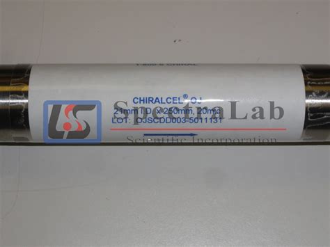 Daicel Chiralcel Oj 21mm I D X 250mm 20mic Spectralab Scientific Inc