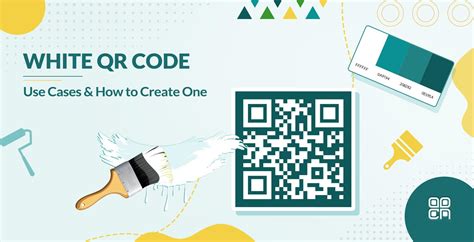 White Qr Code Use Cases And How To Create One