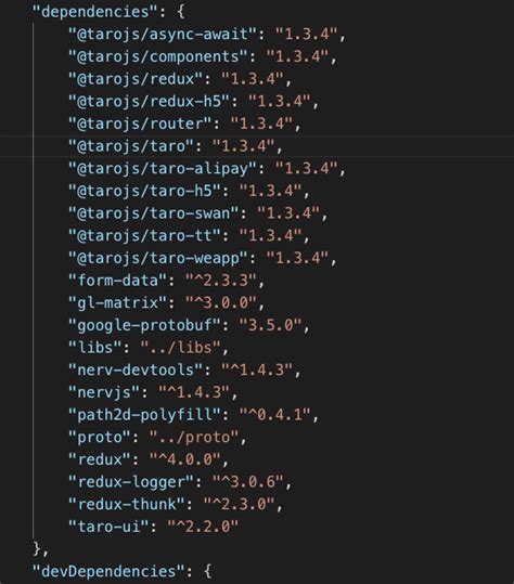 升级taro Cli到134之后出现依赖问题 · Issue 3574 · Nervjstaro · Github
