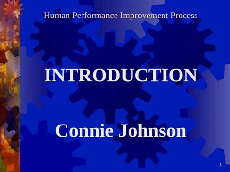 Ppt Human Performance Improvement Process Dokumen Tips