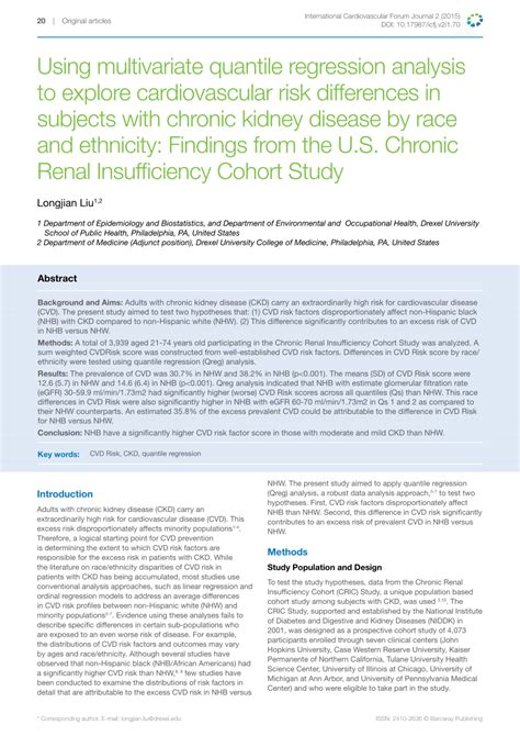 Pdf Using Multivariate Quantile Regression Analysis To Explore