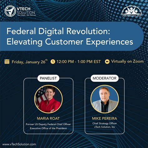 Vtech Solution Inc On Linkedin Digital Cx Technology Federalgovernment Vtechsolution