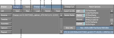 Using Change Lists