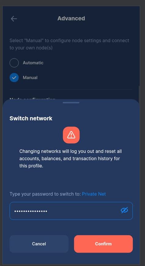 [task] fix keyboard overlay on switch network drawer · issue 4405