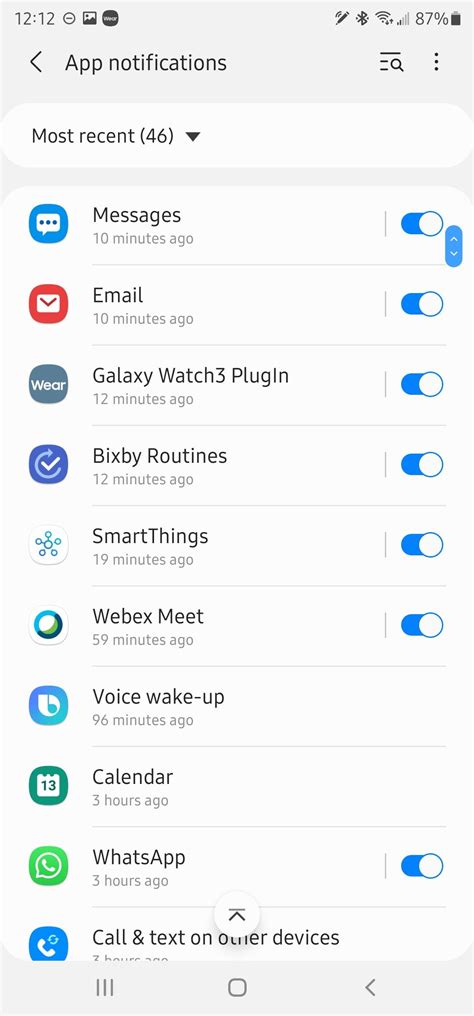 Solved Specific App Notification Sounds Samsung Members