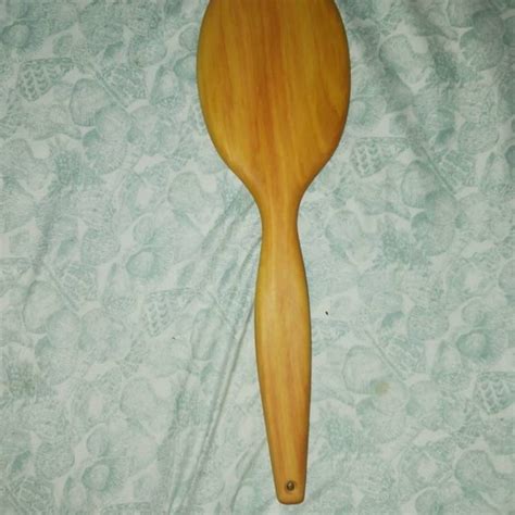 Stevie Roses Hairbrush Spanking Paddle Choose From 3 Beautiful Hardwoods 115 Hairbrush Style