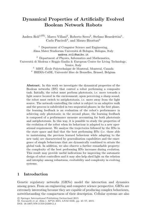 Pdf Describing Cell Differentiation With Random Boolean Networks