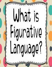 Exploring Figurative Language: Similes, Metaphors & | Course Hero