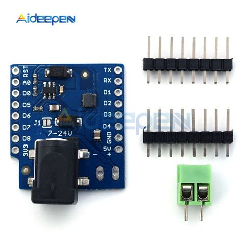 DC Power Shield V For WEMOS D Mini For Wemos D Mini Shield Aideepen