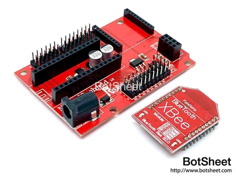 Arduino Nano Io Expansion Shield 傳感器及xbee插糟擴展板 Botsheet