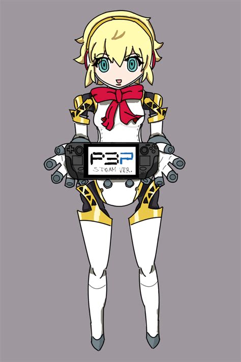 Aigis Welcoming P3p To Steam By Charliedf On Newgrounds