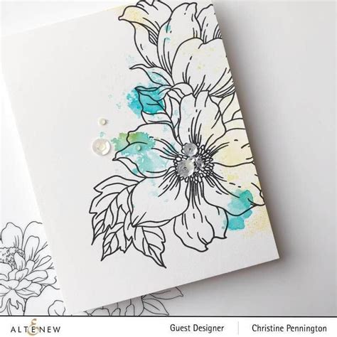 Statement Flowers Stamp Set Artofit