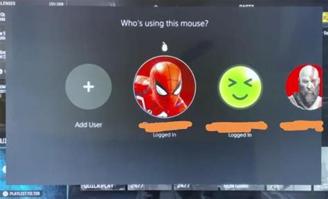 Connecting A Mouse And Keyboard Doesnt Ask Me To Choose The Account To