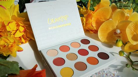 Colourpop Yes Please Pressed Powder Shadow Palette Review