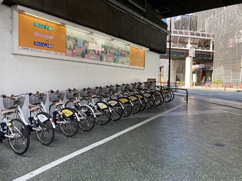 最近よく見るシェアサイクルハローサイクルのステーションが細河地区にできてるみたい全7ヶ所をよしおいけほがご案内しばし思い出にひたる