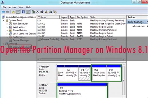 How Do I Open The Partition Manager On Windows 8 1 Successfully Minitool Partition Wizard