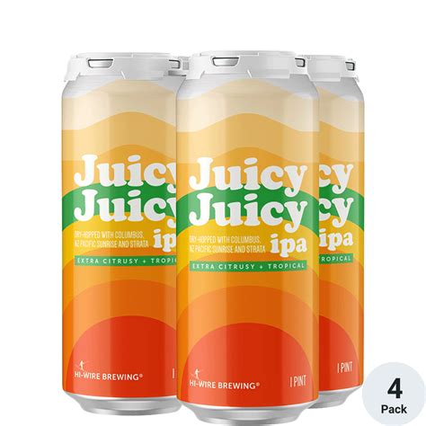 Hi Wire Juicy Juicy IPA | Total Wine & More