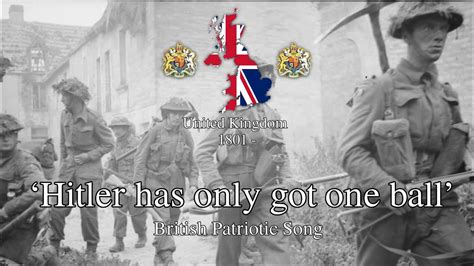 Hitler Has Only Got One Ball British Ww2 Song Chords Chordify