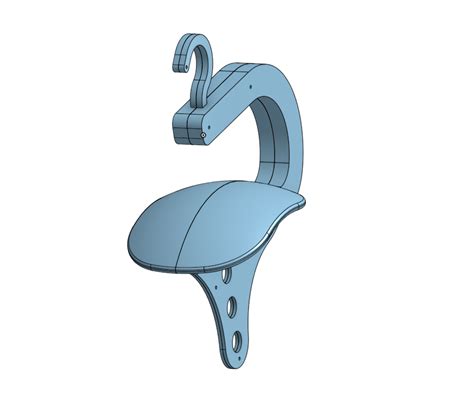 Prototype V2 Hood Hanger By Martassan Download Free Stl Model