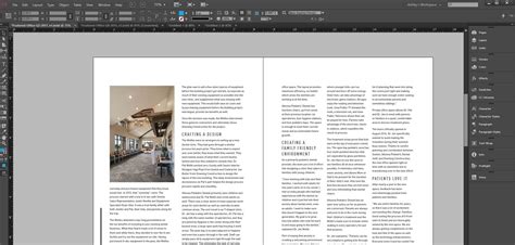 adobe indesign create a text box text frame with multiple columns