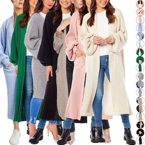 Long Sweater Coats Etsy