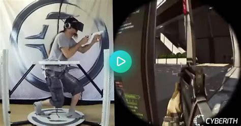 Play Games In Vr With The Cyberith Virtualizer And The Oculus Rift