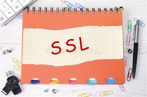 Ssl Word Is Written On A Sheet In A Cage Lying On A Notebook On The