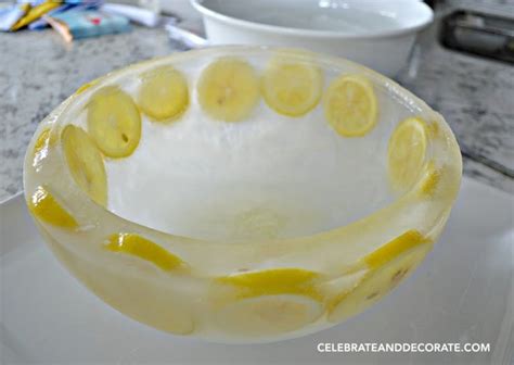 How To Make An Ice Bowl For Shrimp Cocktail Celebrate And Decorate