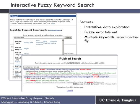 PPT Efficient Interactive Fuzzy Keyword Search PowerPoint Presentation ID