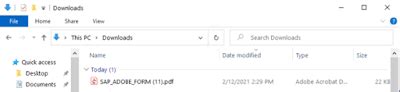 SAP ABAP Central Simple Way To Generate A Pdf Of Adobe Form And Save It In Local Pc In