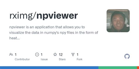 GitHub Rximg Npviewer Npviewer Is An Application That Allows You To Visualize The Data In