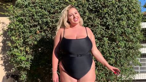 Plus Size One Piece Swimsuit Try On Haul With Fashion Nova Curve Youtube