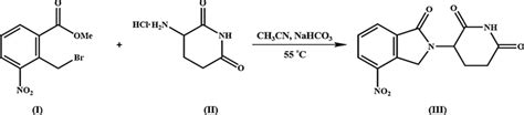 Schematic Representation For The Synthesis Of Lenalidomide Nitro