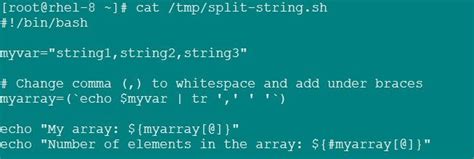 Bash Split String Into Array Using 4 Simple Methods Golinuxcloud