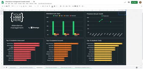 Student Attendance Tracker Template In Google Sheets Sheetgo Blog