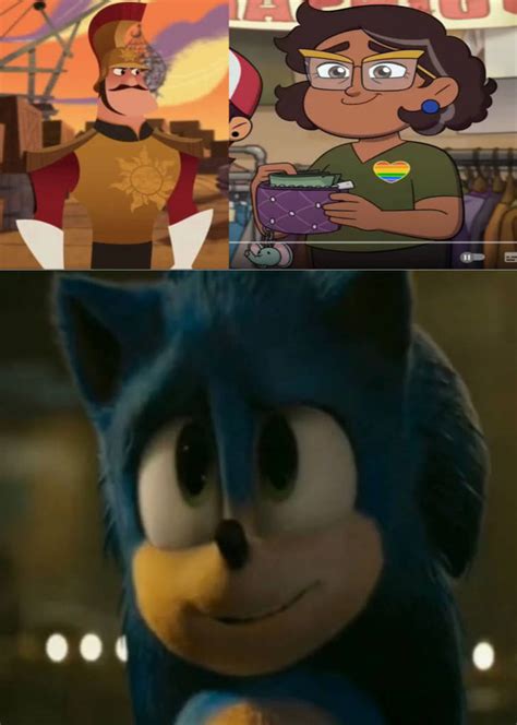 Sonic Ships Captain Of The Guards X Camila Noceda By Adamhatson On