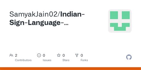 GitHub SamyakJain02 Indian Sign Language Recognition