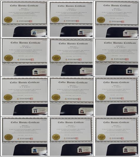 커피바리스타 자격증 취득 학과활동 대경대학교 K 푸드조리전공