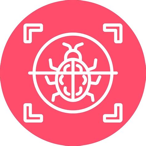 Premium Vector Virus Scan Icon Style