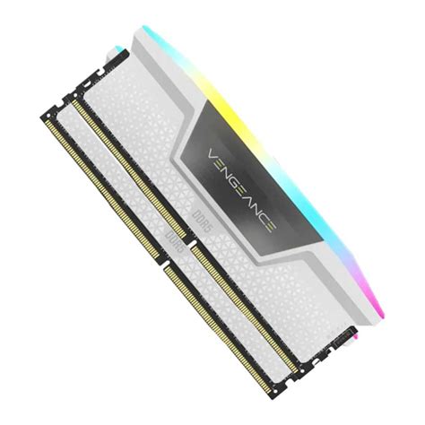 قیمت و خرید رم کورسیر مدل Vengeance Rgb White 32gb Dual 6200mhz Cl36