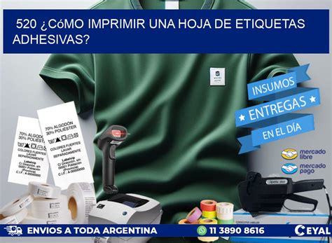 3615 ¿cómo Imprimir Una Hoja De Etiquetas Adhesivas Rollos Zebra
