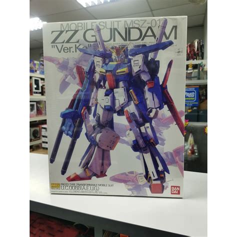 Ready Stock Msz 010 Zz Gundam Verka Hobbies And Toys Toys And Games On