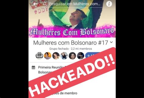 Grupo De Mulheres Contra Bolsonaro No Facebook é Hackeado Por