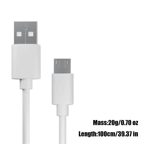 Extra Long Micro Data Cable With Micro 5 Pin Style For Convenient