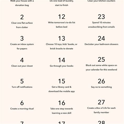 The Ultimate 30 Day Declutter Challenge Modern Minimalism