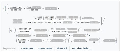 Matrix Singularvaluedecomposition Outputs Unsolved Root Expressions