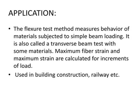 Introduction On Flexural Testing Machine Pptx Physics Science