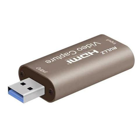 Placa De Captura Rullz Hdmi Usb 3 0 Original Para Streaming Gamer Live 4k 1080p Shopee Brasil