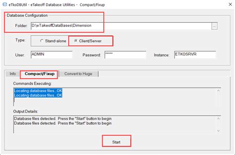 Dimension Database Conversion On A Server CTree Error 14 0 ETakeoff